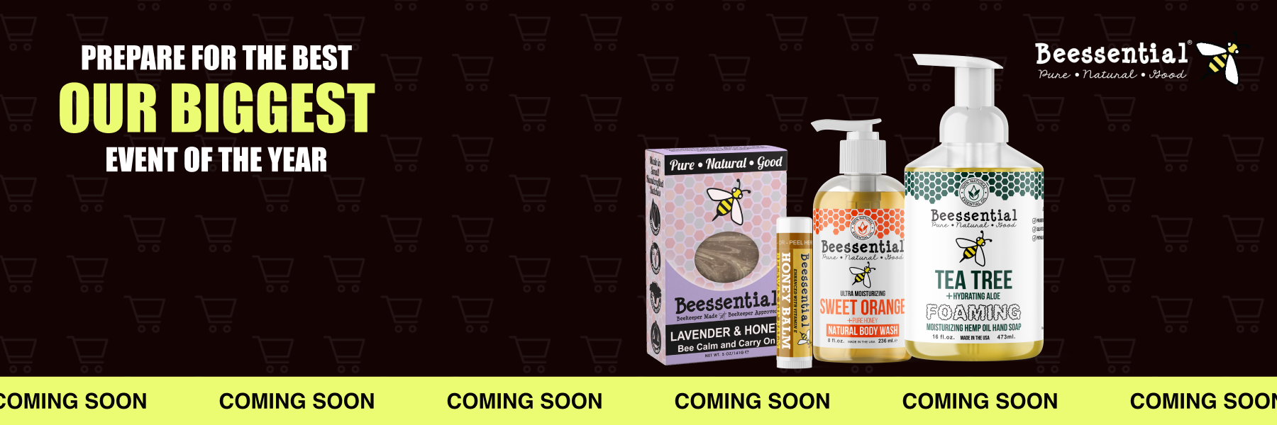 Beessential: Natural Bee Lip Balms, Liquid Soap & Skin Care