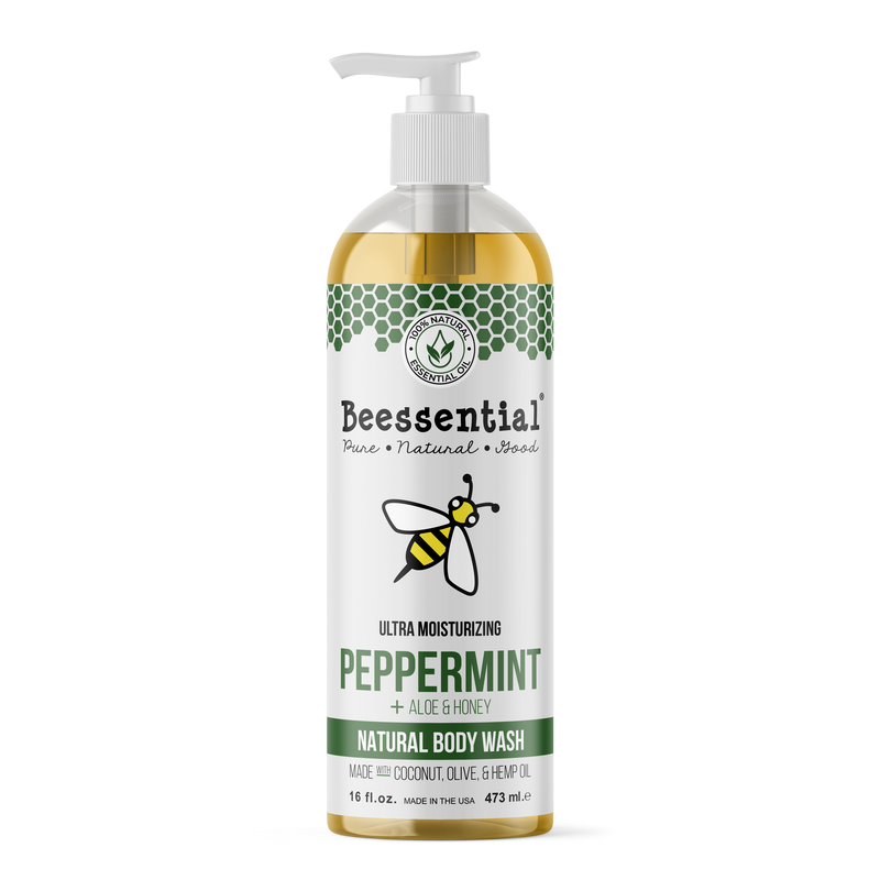 Peppermint Body Wash with All Natural Essential Oils
