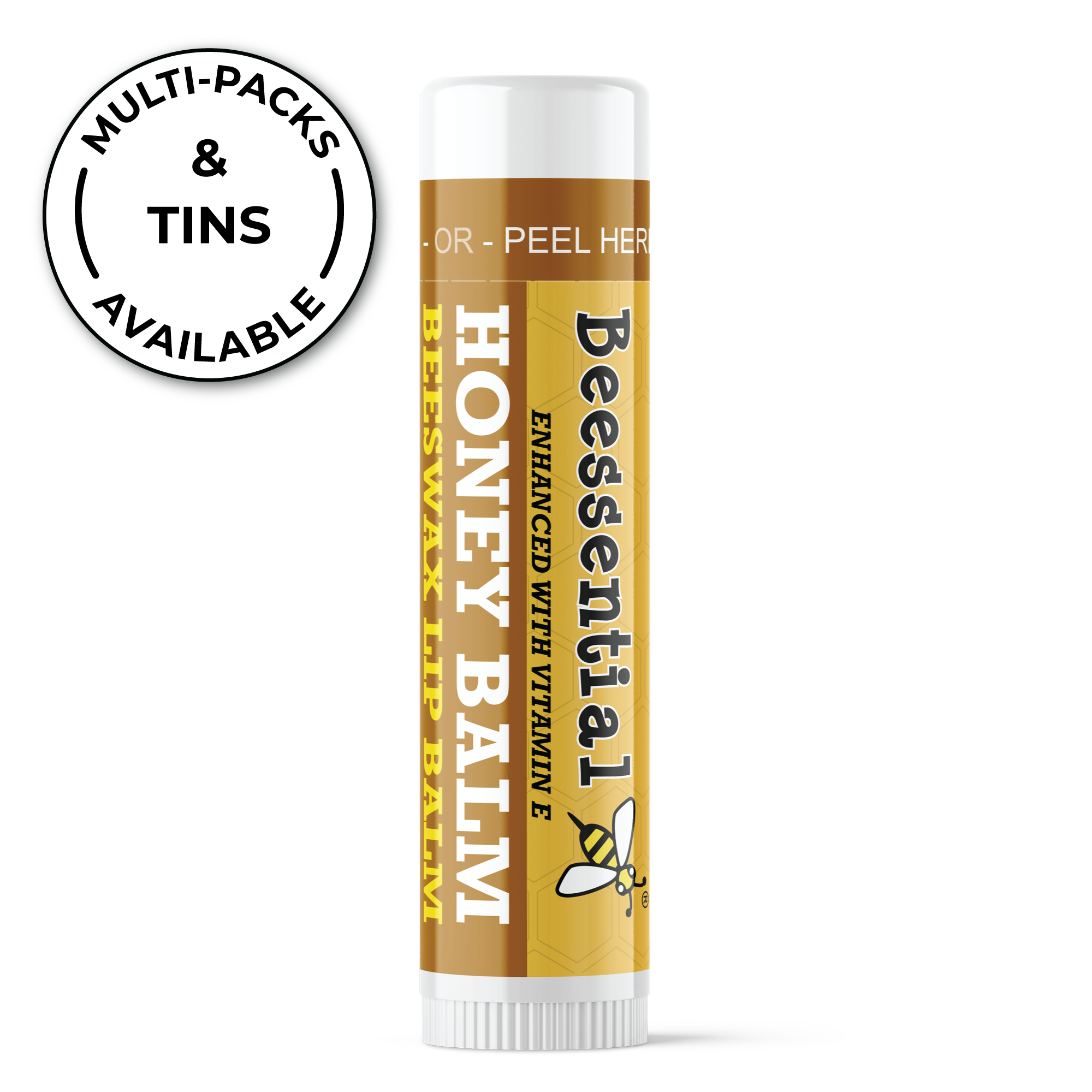 Beessential Natural Lip Balm | Nourish & Protect Your Lips with Beeswax ...