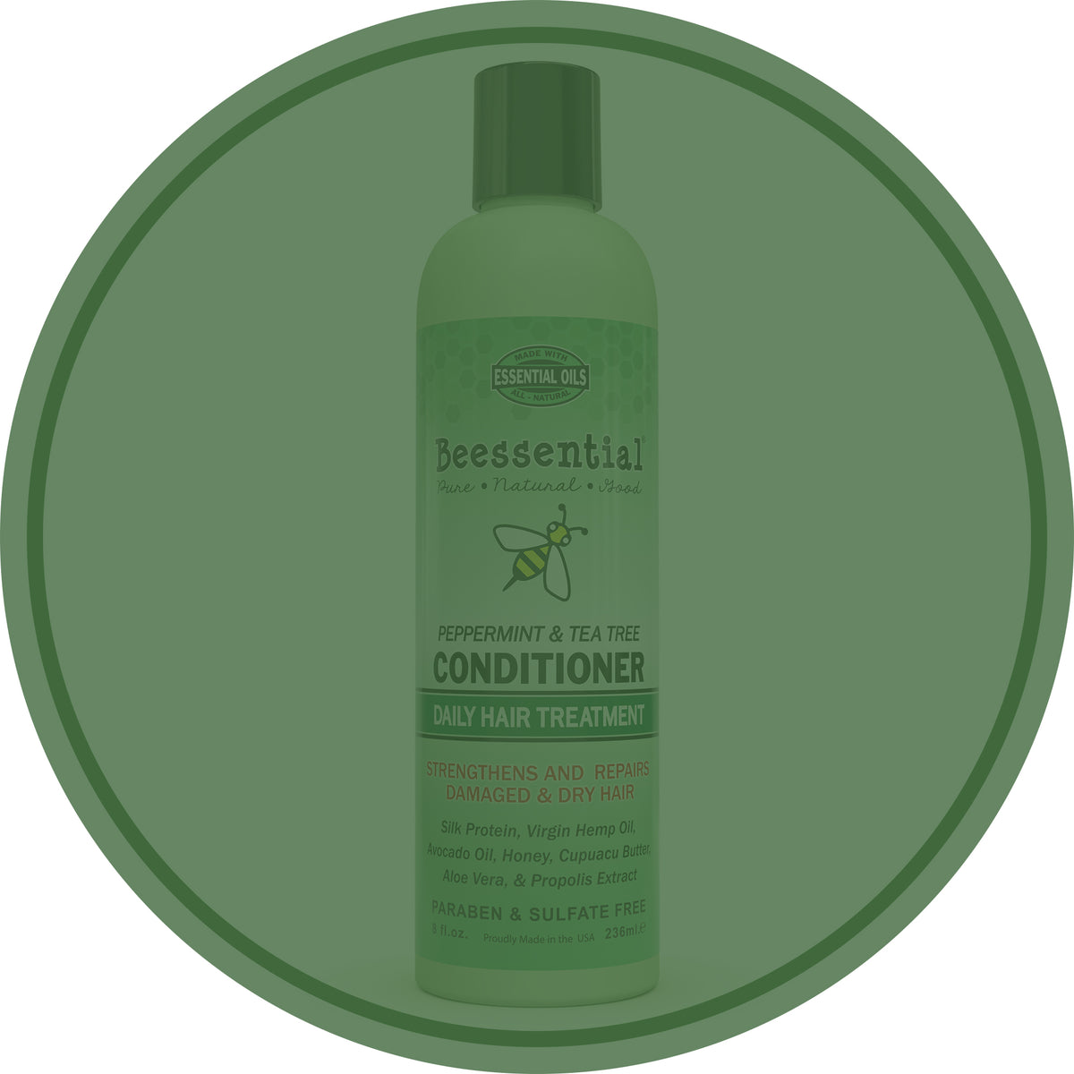 Peppermint Conditioner - with Pure Hemp Oil